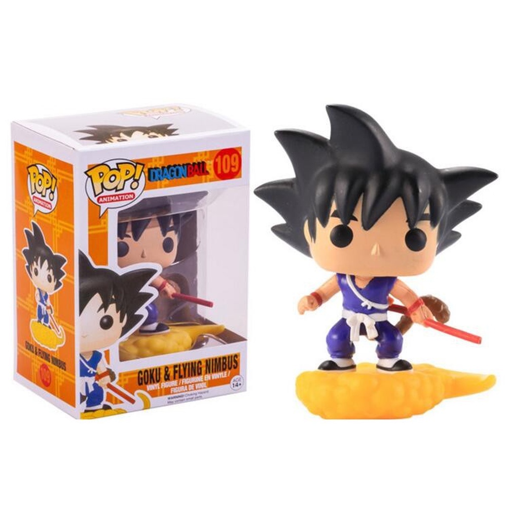 Funko Pop! Animation: Dragonball Z Series - Super Saiyan Goku Vegeta ...