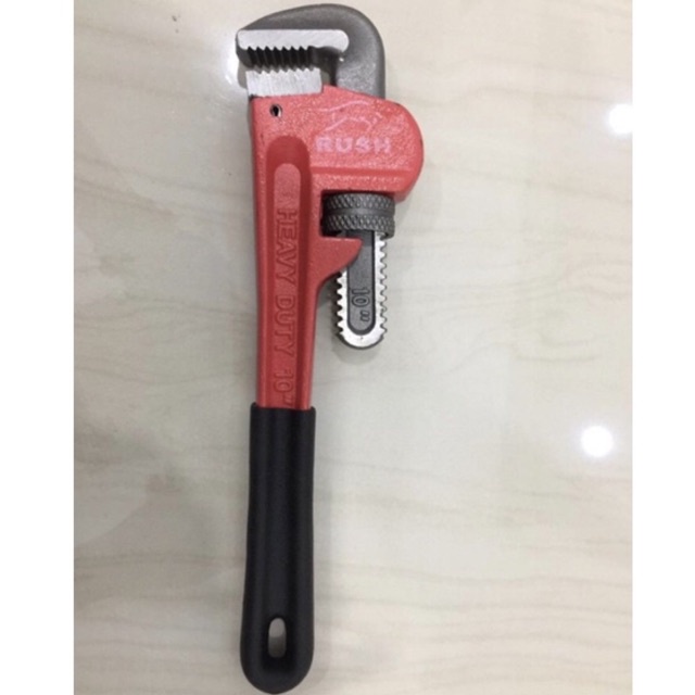 Rush FIT 10" inch Iron pipe wrench monkey wrench 10 inch pipe wrench 25 ...