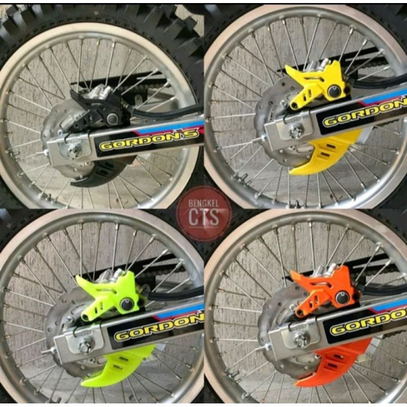 Rear Disc Cover Rear Disc Protector KLX DTracker 150 Gordon | Shopee ...