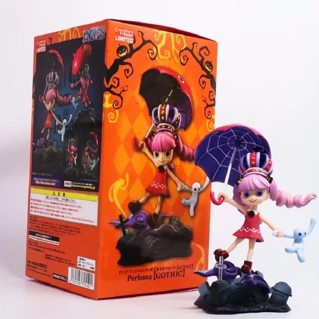 One Piece Gothic Perona childhood Ver. PVC Statue Figure Model Toy Box ...