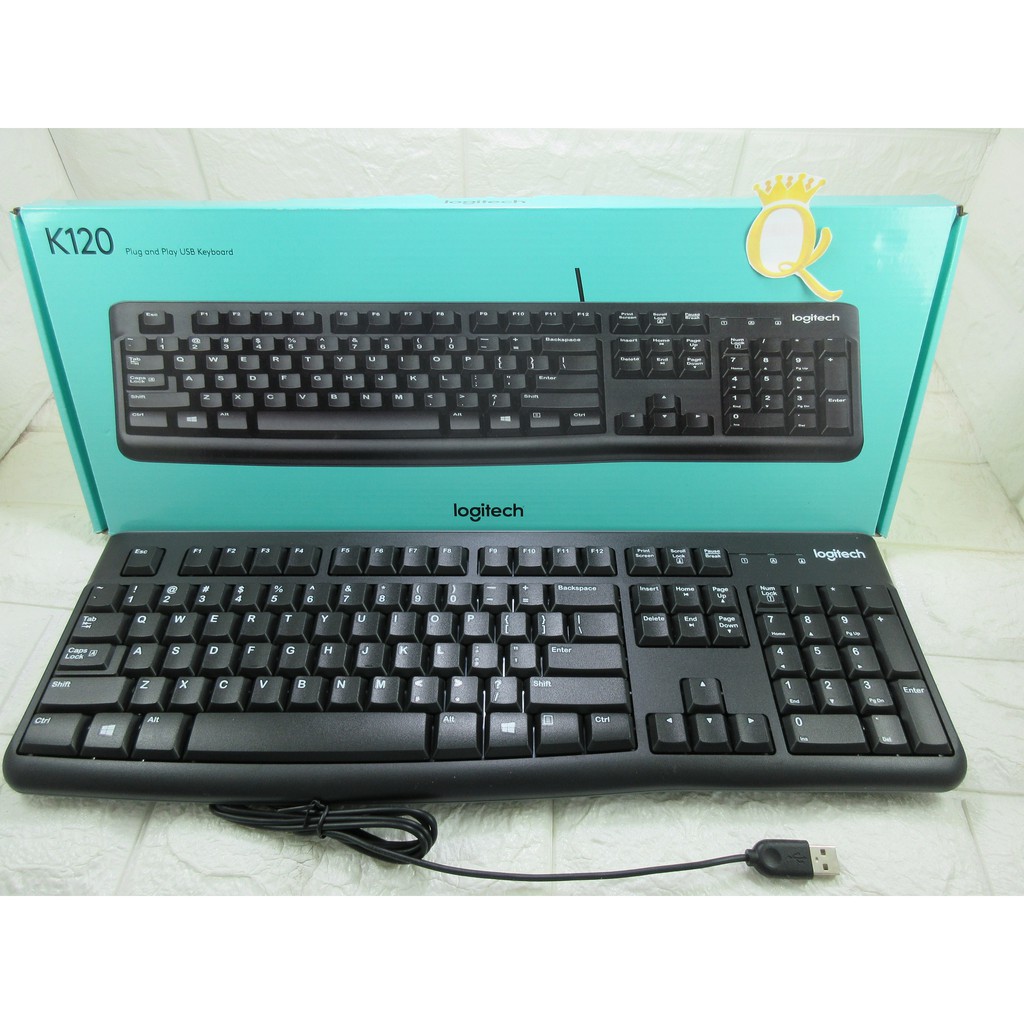 Logitech K120 USB Keyboard | Shopee Philippines