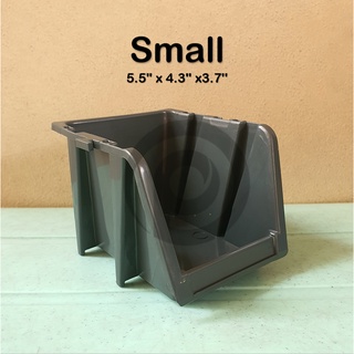 1pc Stackable Bin Boxes Storage Organizer for Supplies, Tools ...