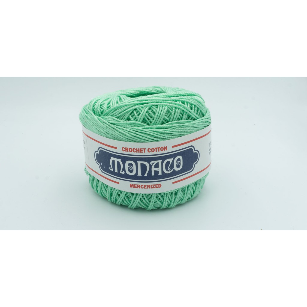 3 Ply Monaco Crochet Thread (Part 1 Shades of Green and Brown) | Shopee ...