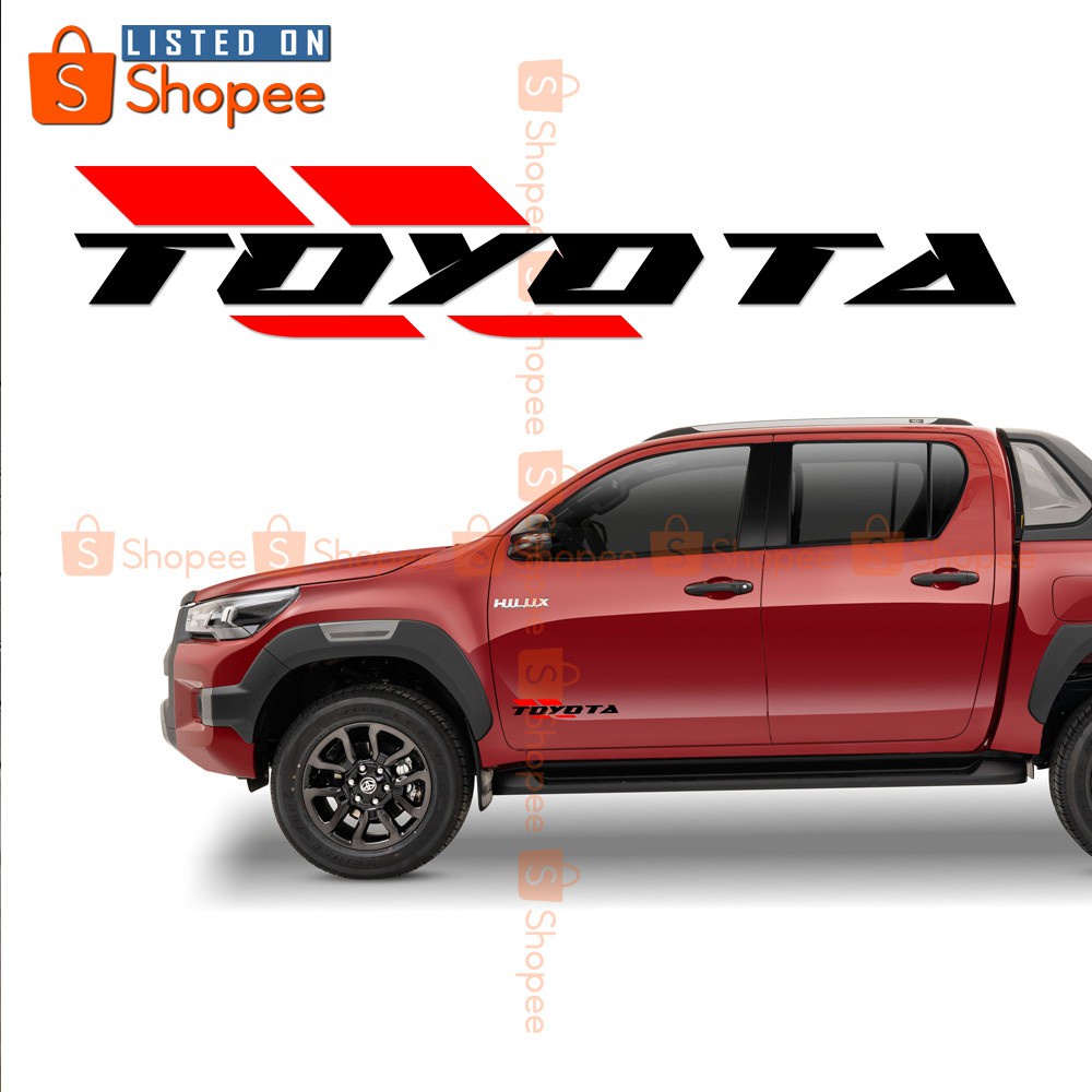 2X Stickers Stripes for Toyota Hilux | Decals | Vinyl Weather Proof ...