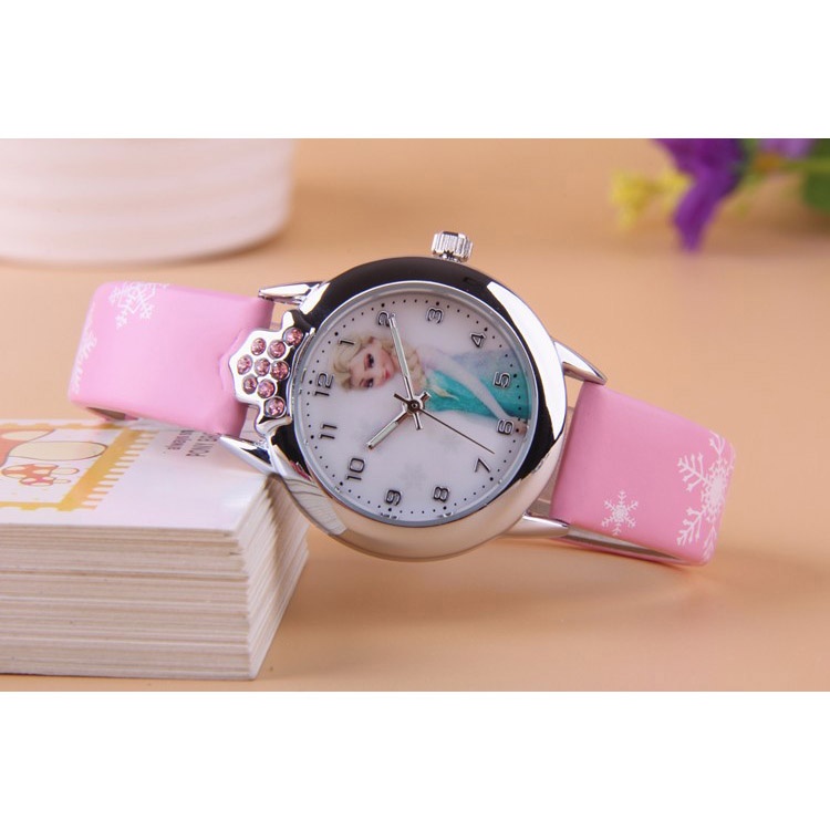 Kezzi Princess Elsa Anna Frozen Girls' Watch | Shopee Philippines