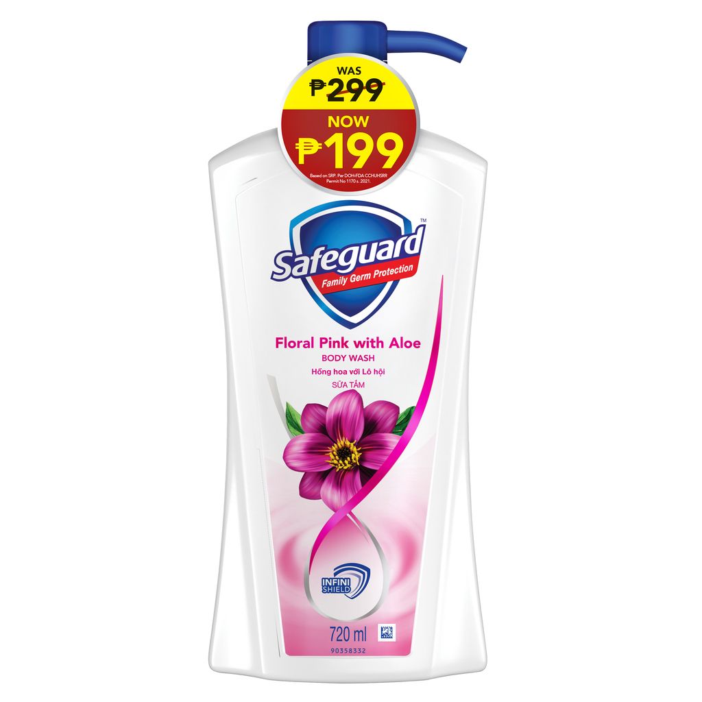 Safeguard Bodywash Pink 720ml | Shopee Philippines