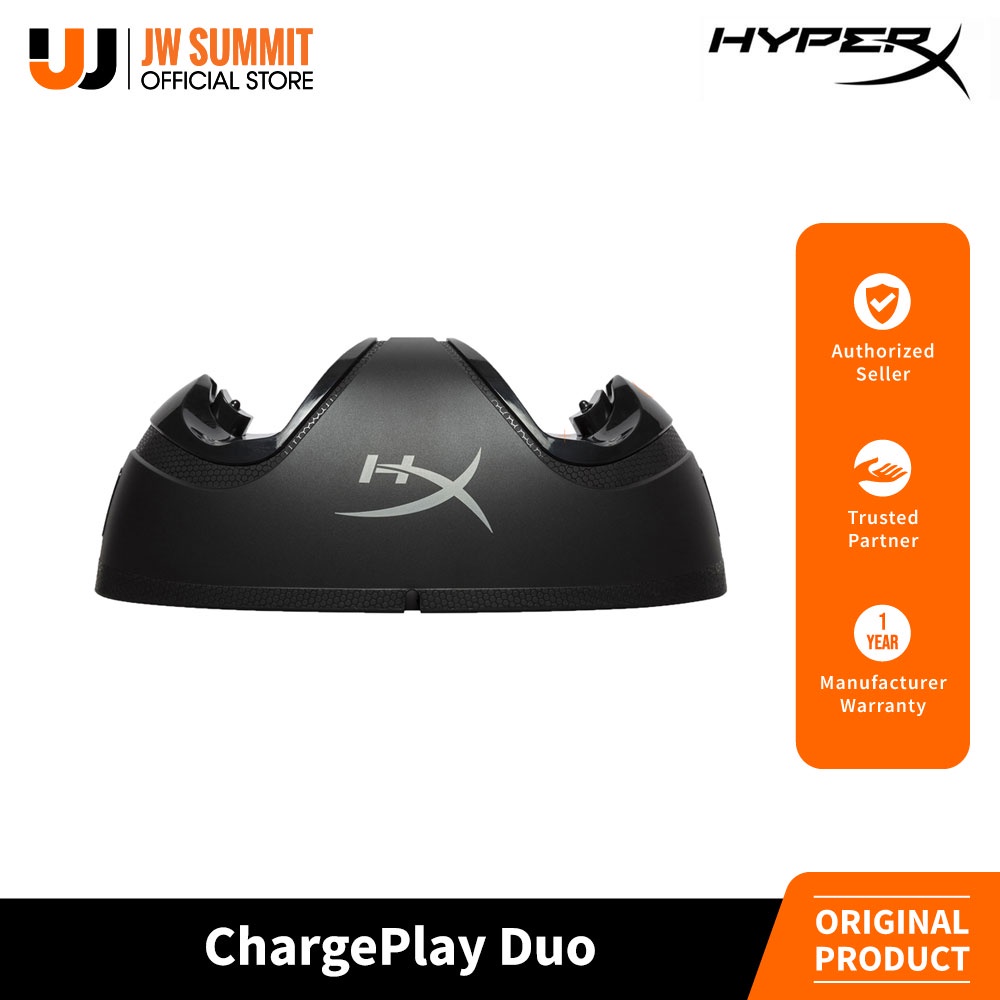 HyperX ChargePlay Duo Controller Charging Station for PS4 Type A (HX ...