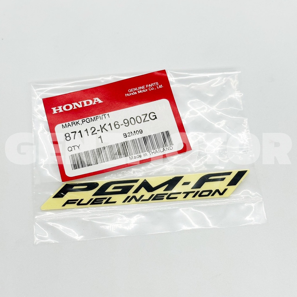 Sticker Mark PGM-FI 100 mm. Authentic Center (Code 86831 86641 87112) ️ ...