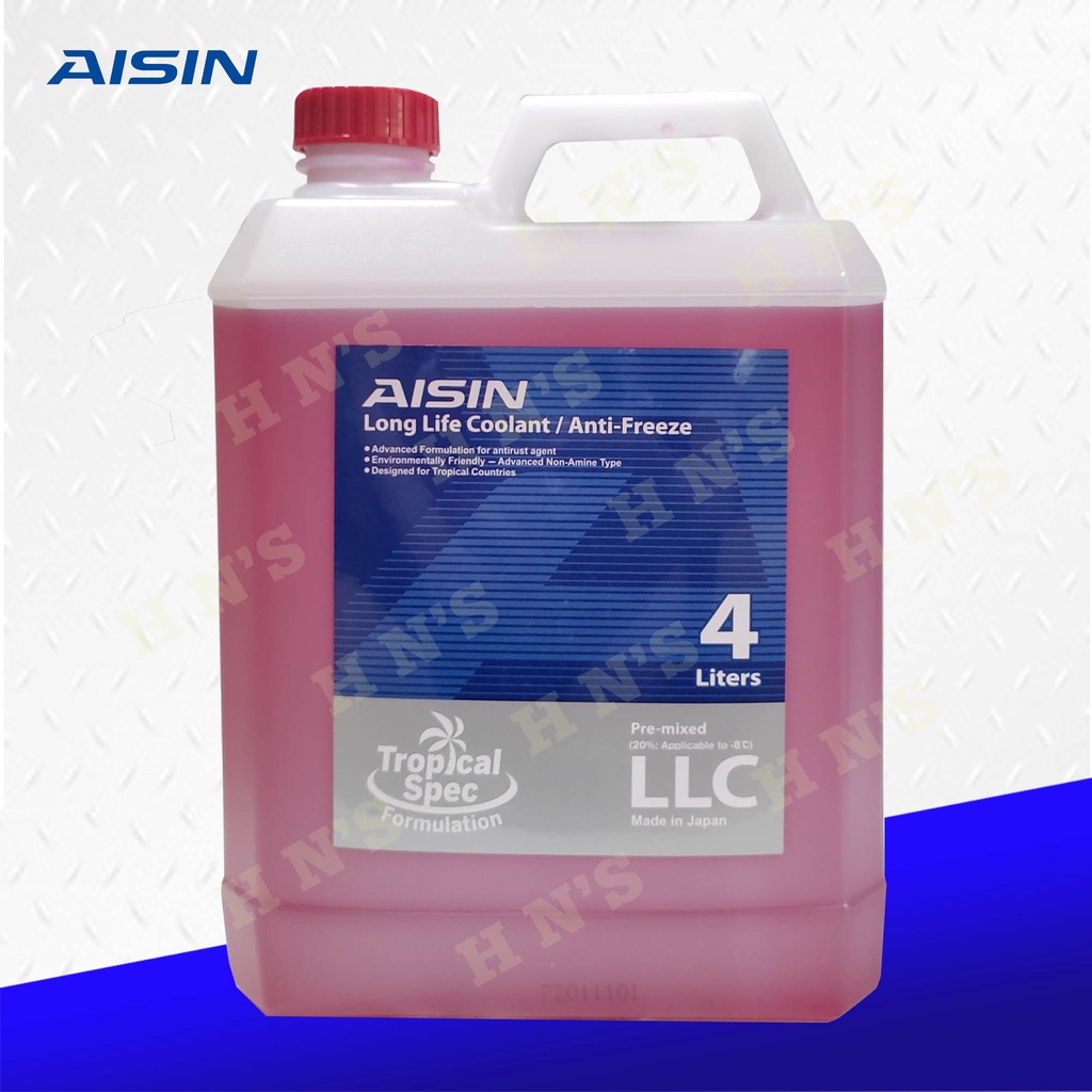 AISIN Tropical Spec Long Life Coolant - Red 4L ( 4 Liters ) | Shopee ...