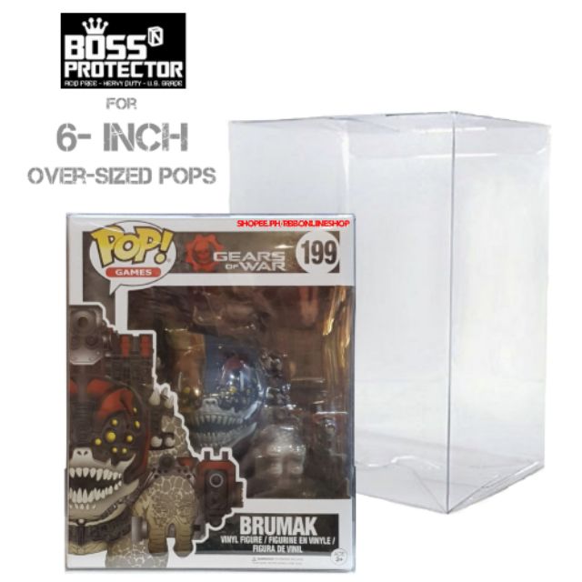 SALE! Boss Protector for 6" inches Funko Pop 0.50mm (Authentic ...