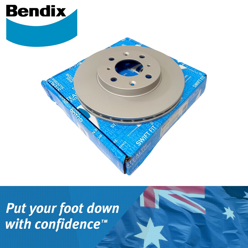 Bendix Brake Disc Rotor BR2504 Front for Honda City and Jazz 2002-2008 | Shopee Philippines