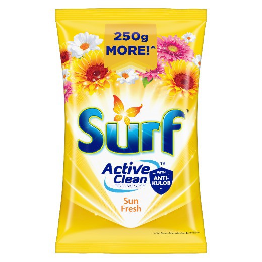 Surf Powder Detergent Sun Fresh Pouch 1100g | Shopee Philippines