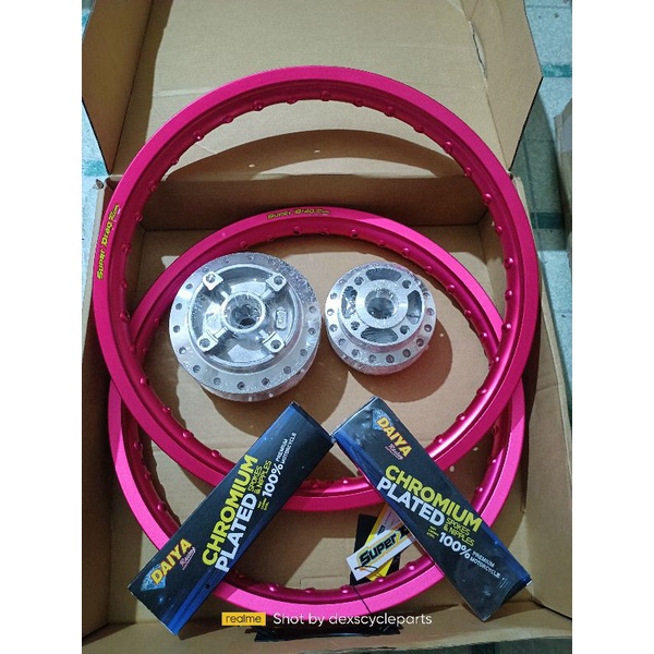 RIM SET FOR SNIPER MX 135 SUPER DRAG RIM (THAILAND) | Shopee Philippines