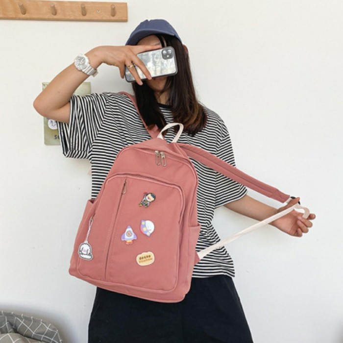 Waterproof Parachute Backpack Women Backpack Bag 8545 Parachute ...