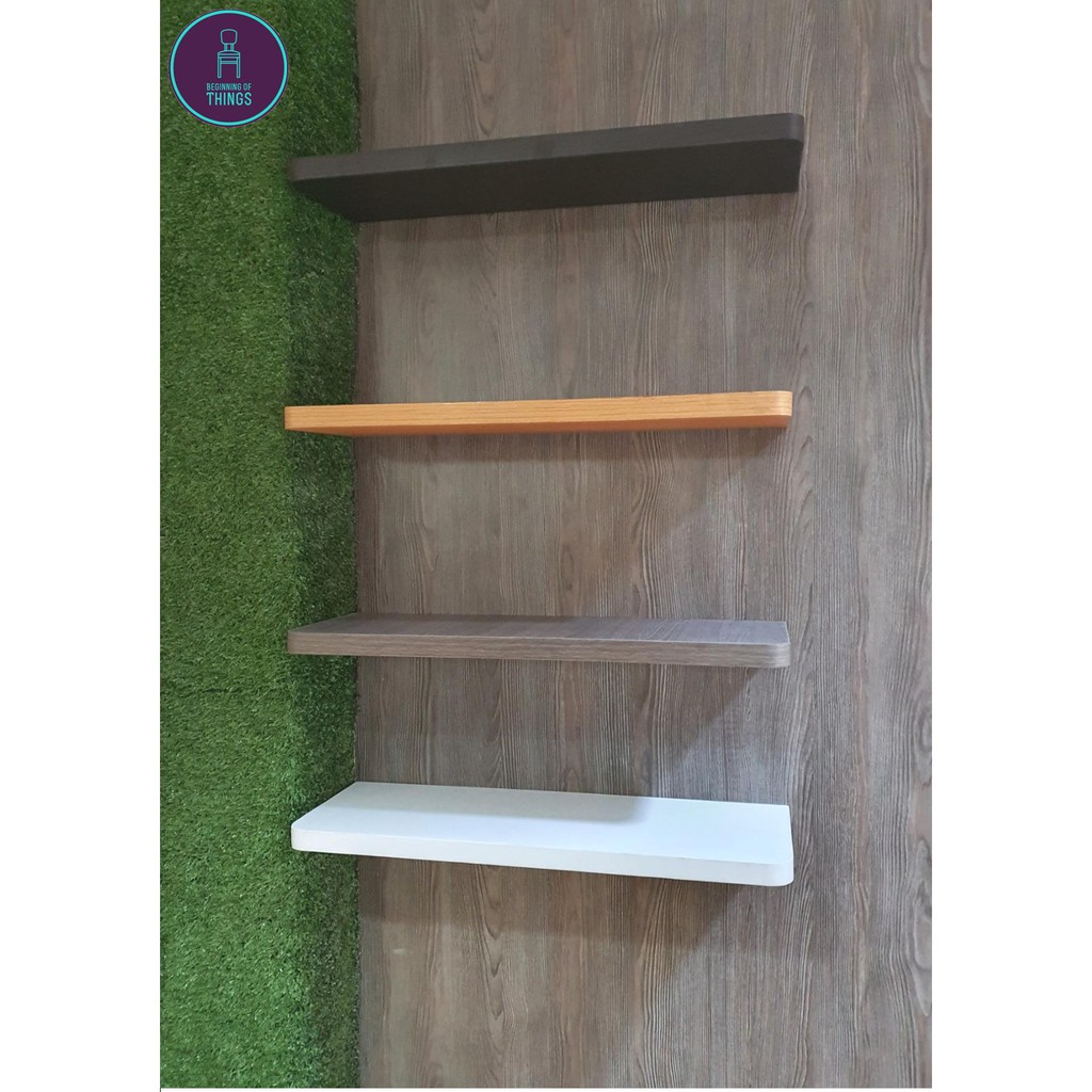 PARKEN Float Shelves 20 cm Depth Heavy Duty Premium Quality Wall Mount ...