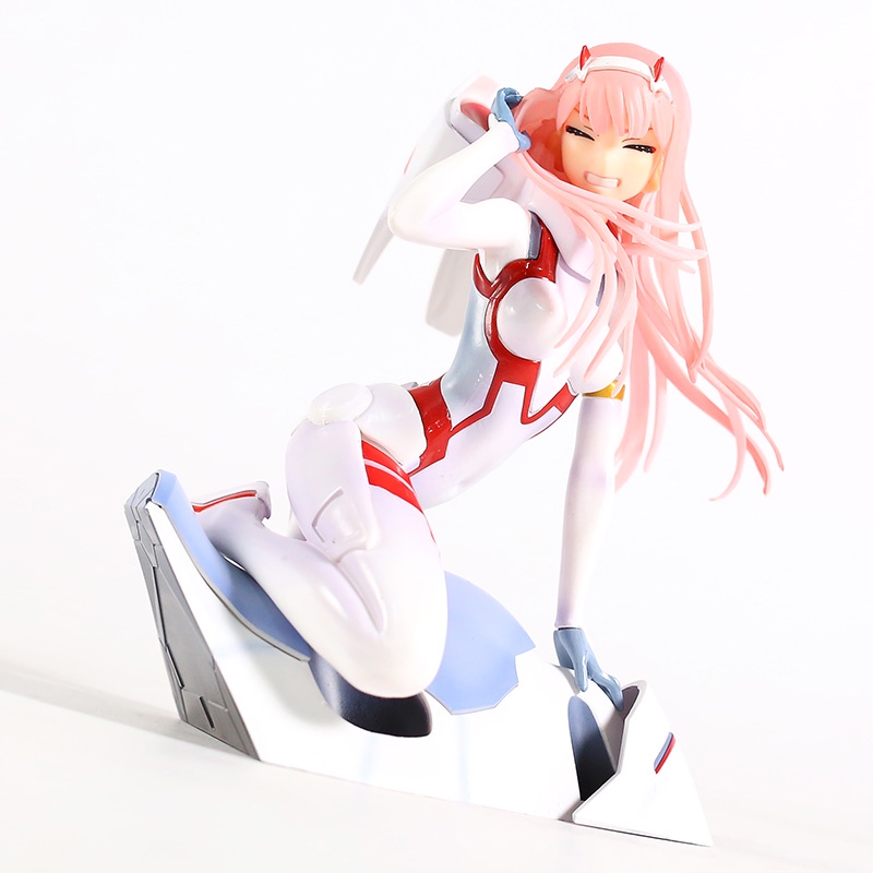 Anime Darling in the FranXX Zero Two White PVC Figure Model Toy No Box ...