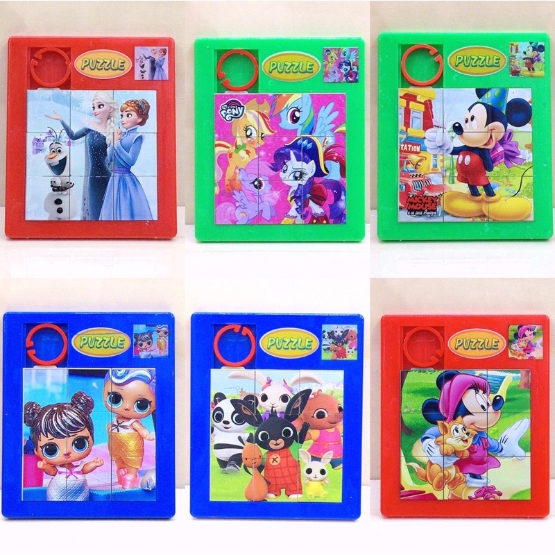 Sliding Puzzle Toy Character Random Designs | Shopee Philippines