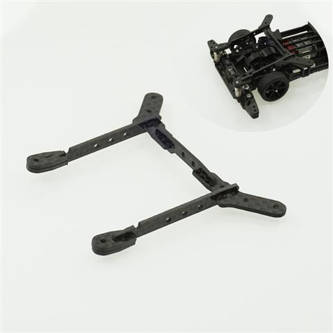 Homemade Tamiya MINI 4WD racing car HG carbon body lantern front lanter ...