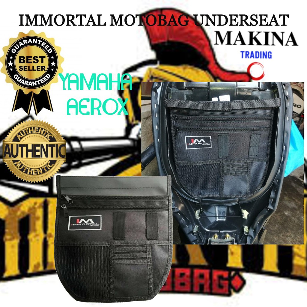 YAMAHA AEROX 155 Motorcycle Underseat Organizer WITH FREE STRAP by ...