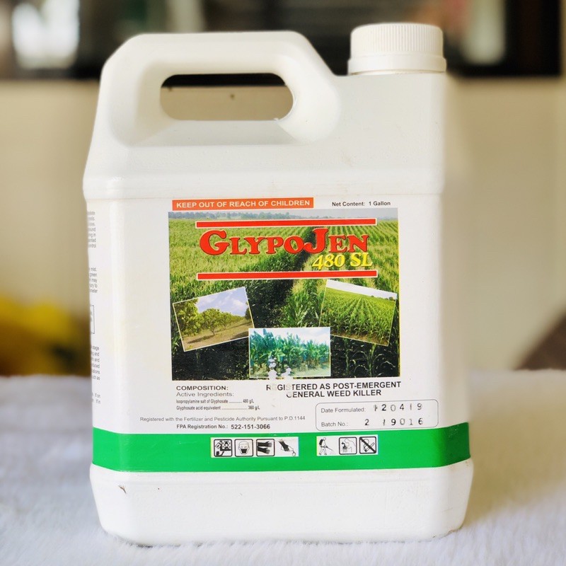 GlypoJen 480 SL Herbicide 1Gallon | Shopee Philippines