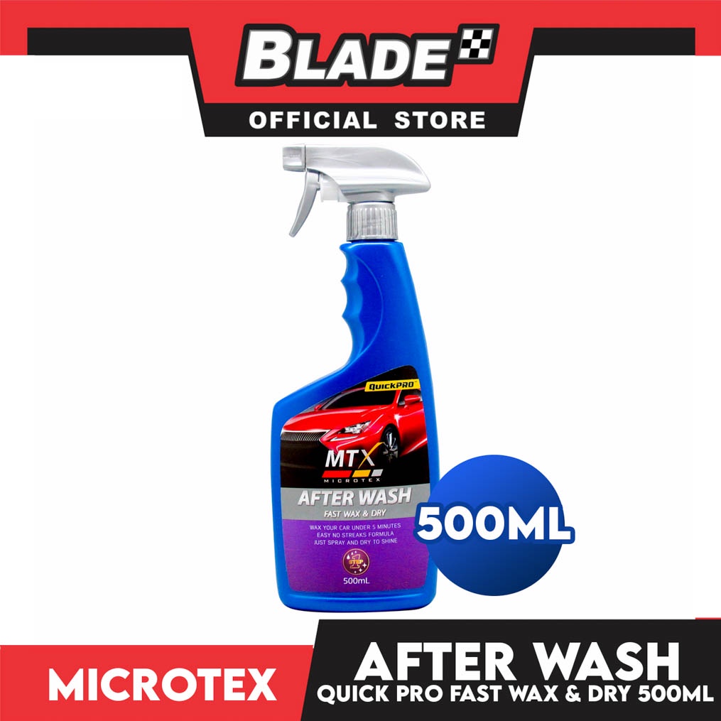Microtex After Wash MA-AW500 Fast Wax & Dry 500mL - Just Spray and Dry ...
