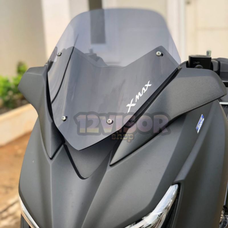 Windshield Visor Yamaha Xmax 250-300cc sporty diamond. Yamaha X-max new ...