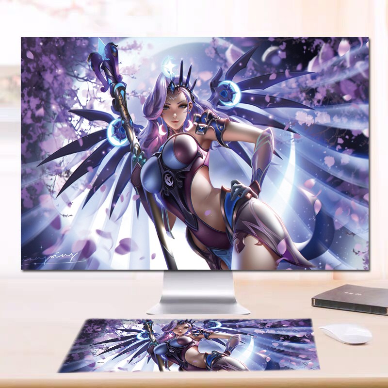 Fabric computer dust cover desktop all-in-one computer tablecloth cover ...