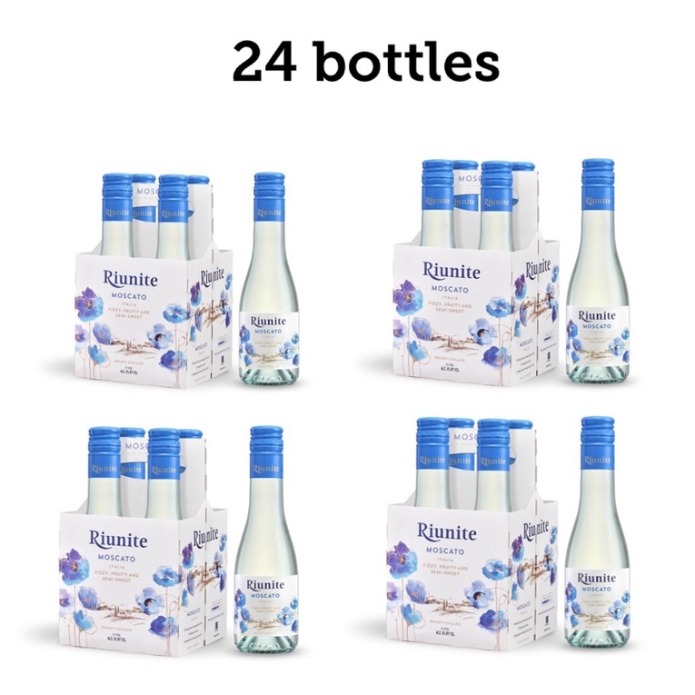 Riunite mini wines (1case) 187ml | Shopee Philippines