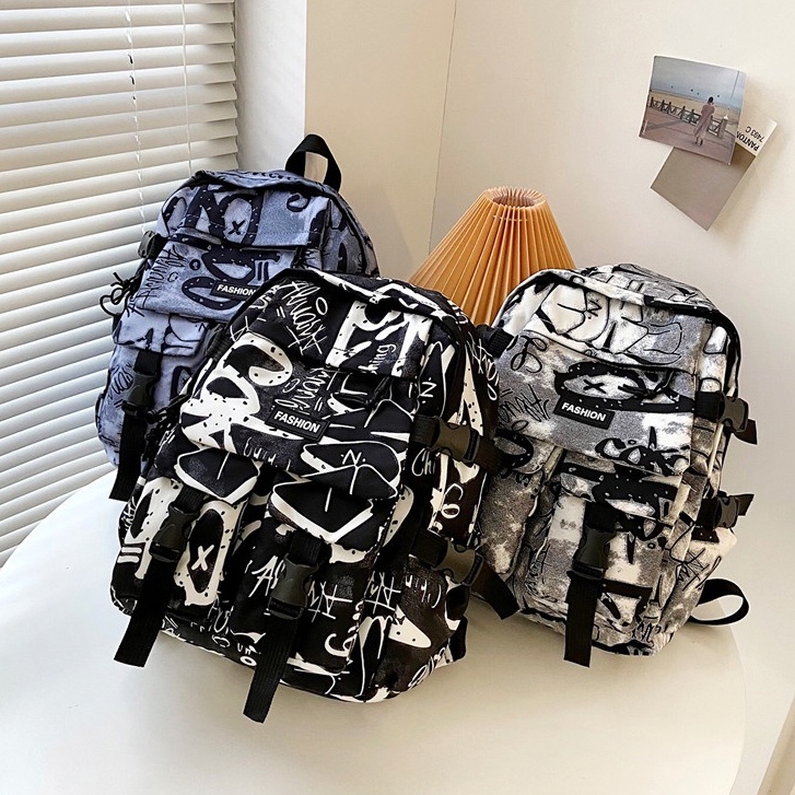 M2 Brand #WH-33 unisex Korea fashion street style backpack | Shopee ...