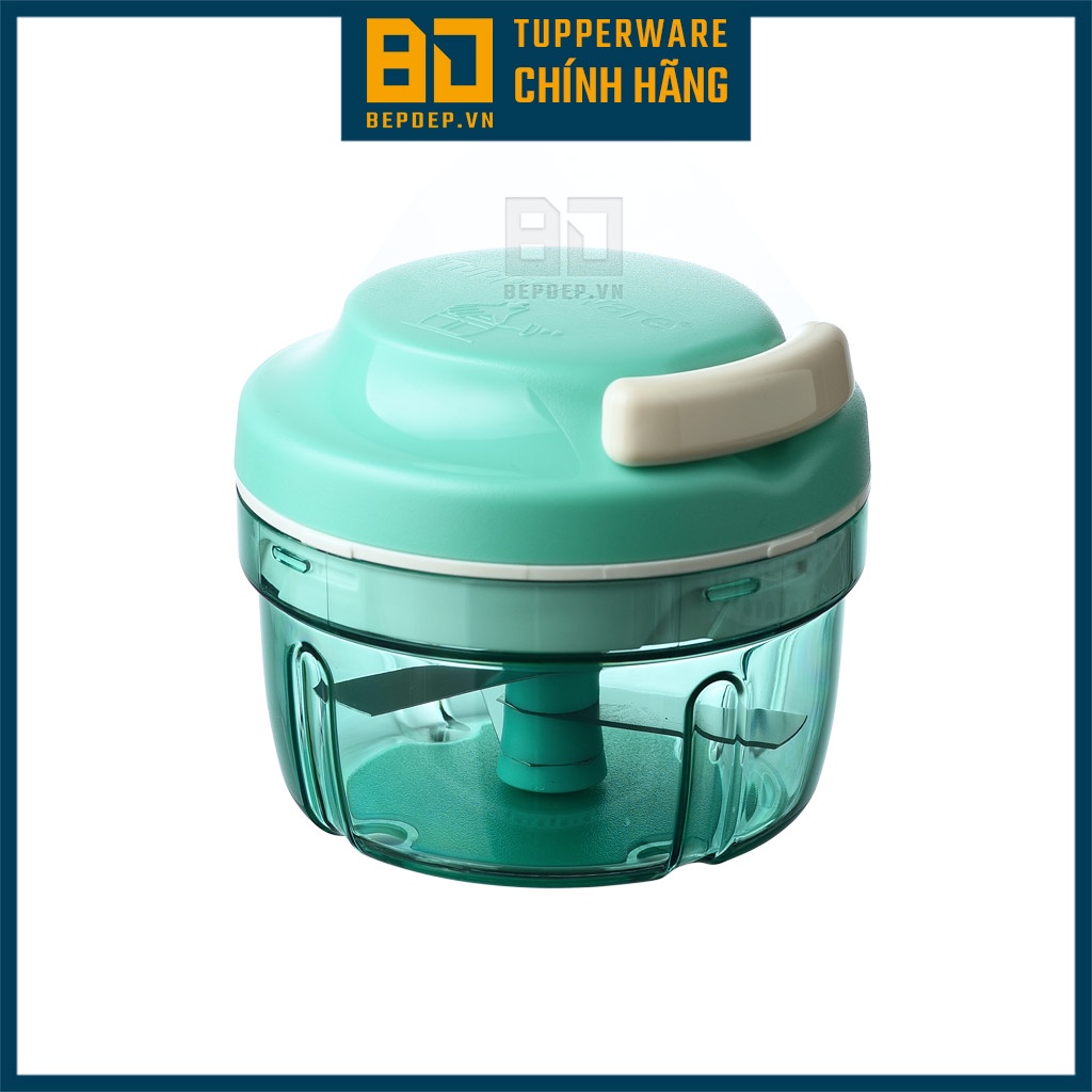 Tupperware Turbo Chopper food grinder and cutter is compact, versatile ...