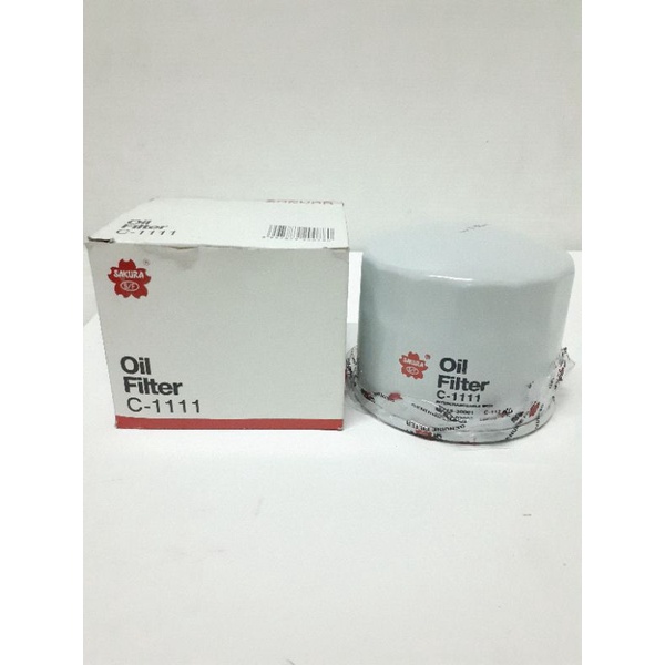 SAKURA OIL FILTER C-1111 TOYOTA 1C/2C/FX-DSL | Shopee Philippines