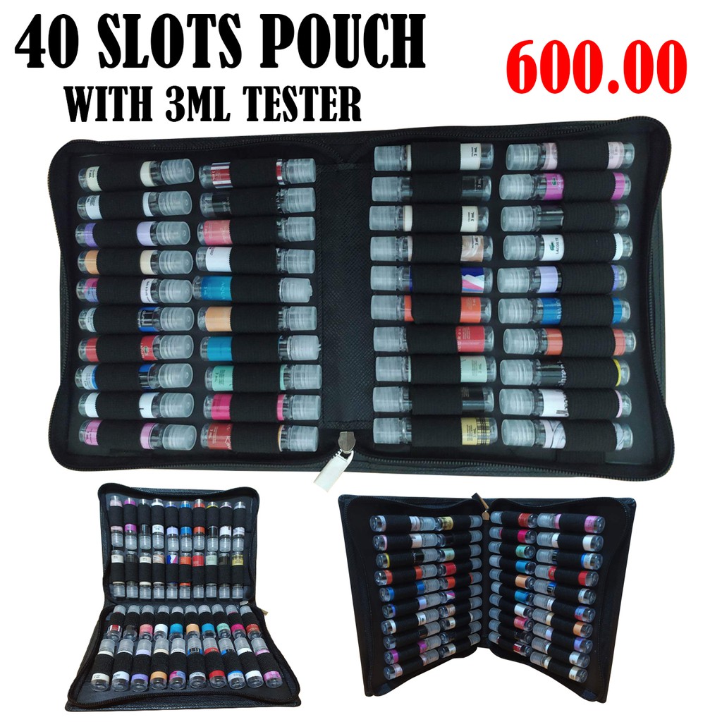 Tester Kit Oil based Perfume 40 Slot | Shopee Philippines