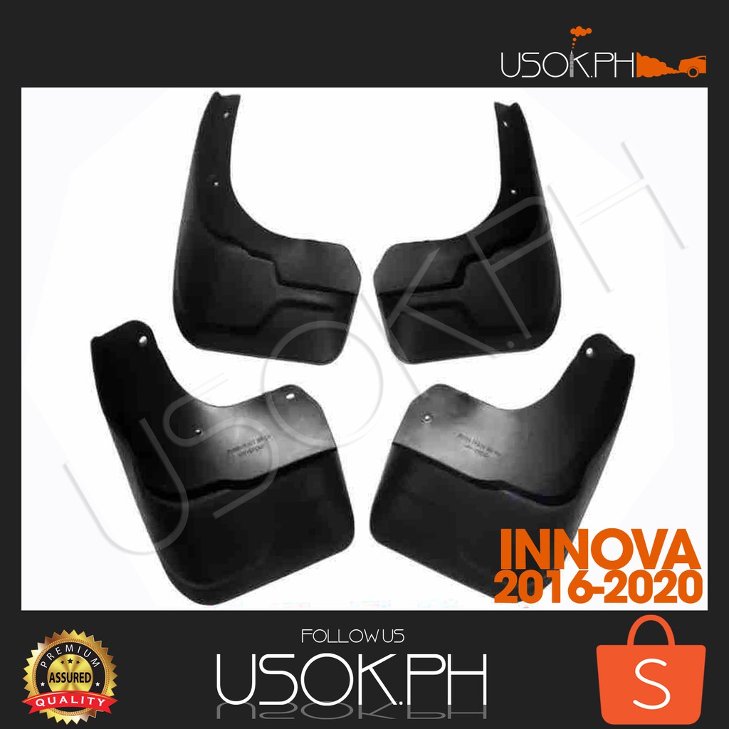 Toyota Innova (2016-2020) Mud Guards Mud Flaps Mudguard Mudflap ...