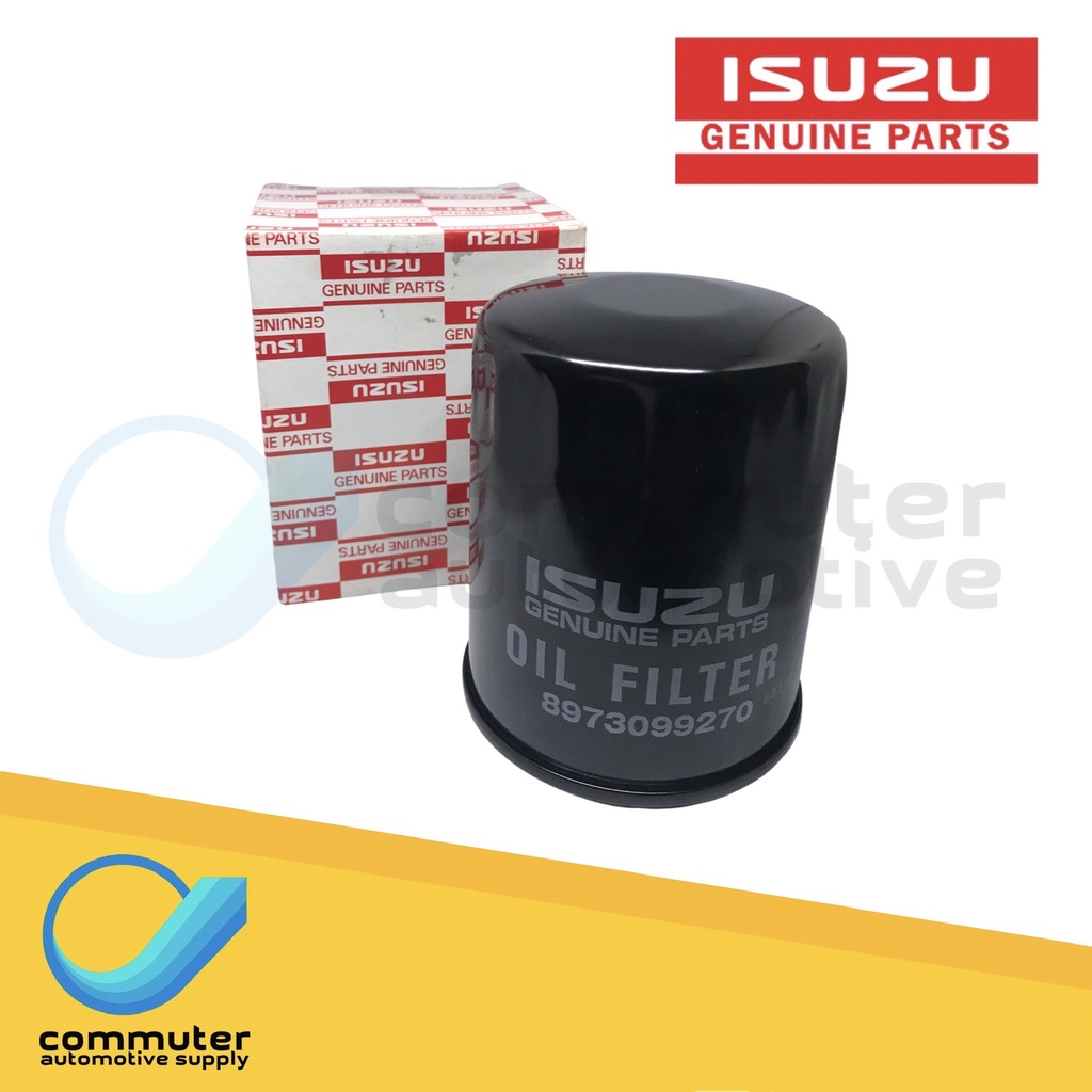 Oil Filter Isuzu Traviz - Genuine Isuzu Parts | Shopee Philippines