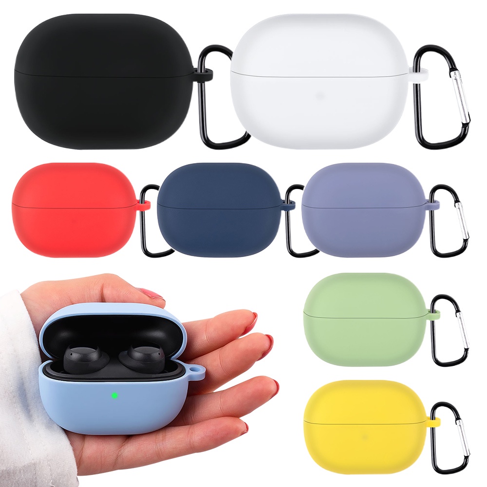 Silicone Earphone Case For Xiaomi Redmi Buds 3 Lite TWS Earphone Mi ...