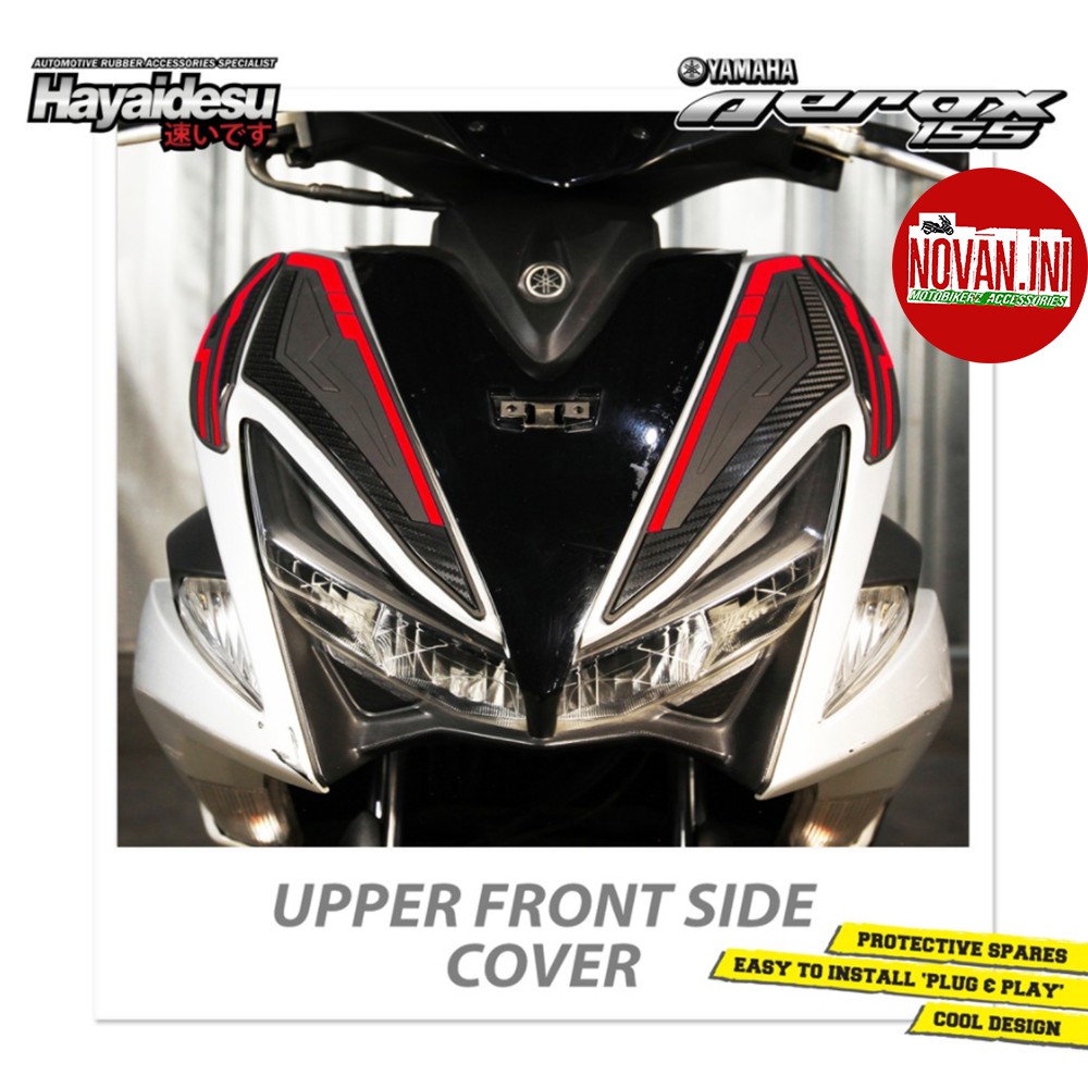 Yamaha AEROX (old) Body Protector Motorcycle Upper Front Side Cover ...