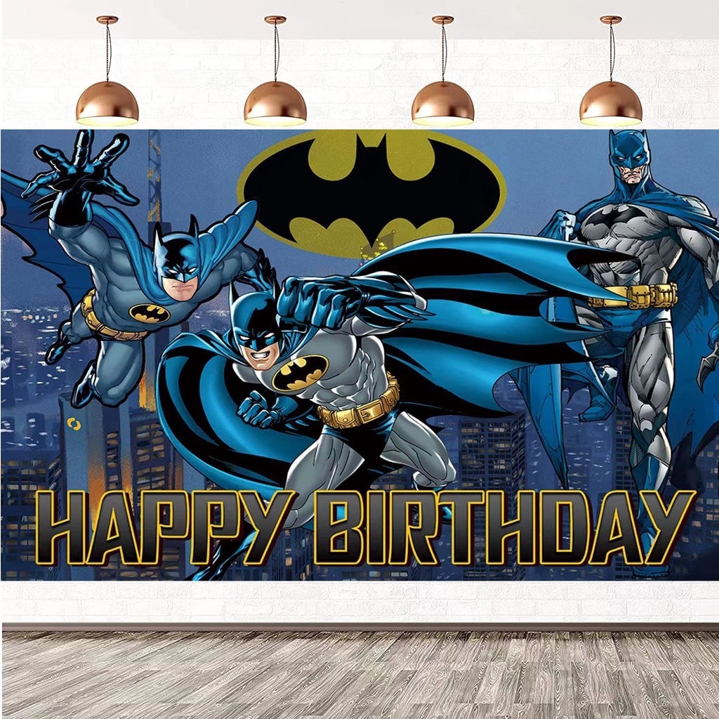 100x150CM Batman Theme Backdrop Photography Background DC Justice ...