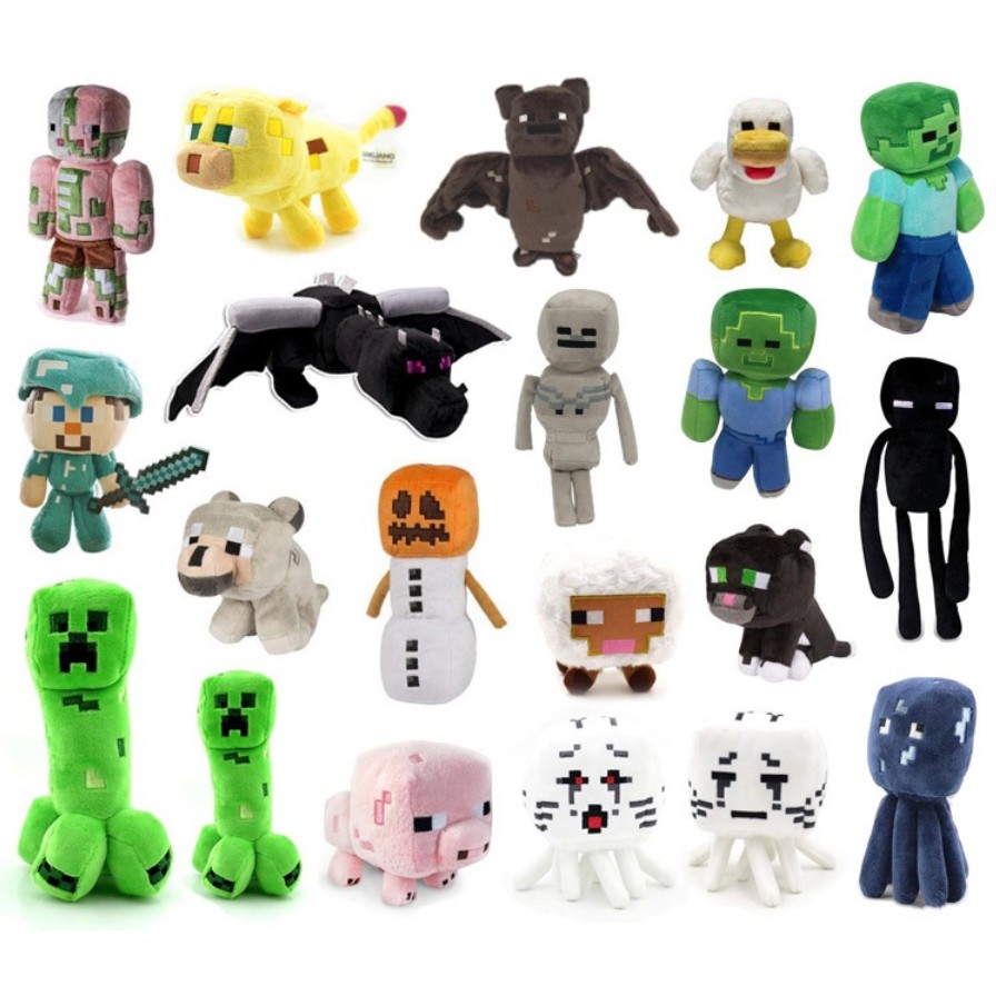 Genuine Mojang minecraft Teddy Bear toy | Shopee Philippines