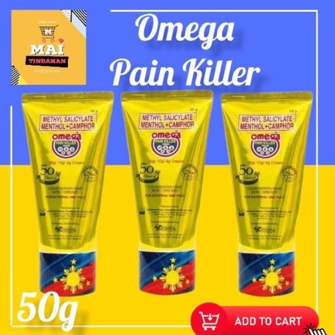 Omega Pain Killer Cream 50g | Shopee Philippines
