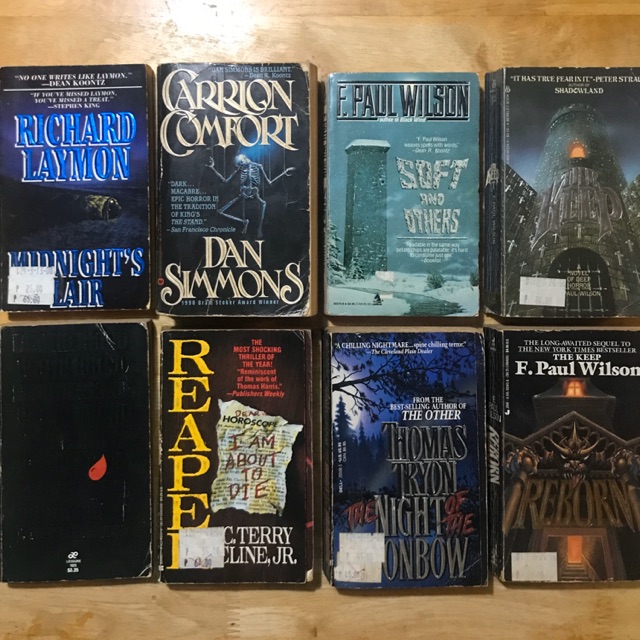 Vintage Horror F PAUL WILSON, TYRON, WILLIAMSON, SIMMONS, LAYMON, TERRY ...