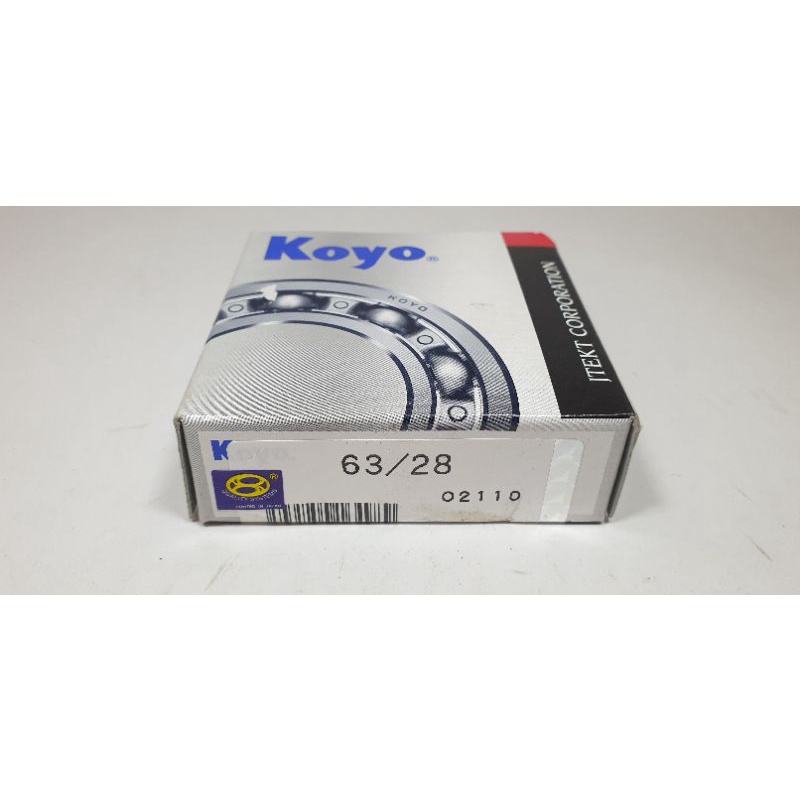 Original / Genuine / Authentic Koyo bearing 63/28 Japan | Shopee ...