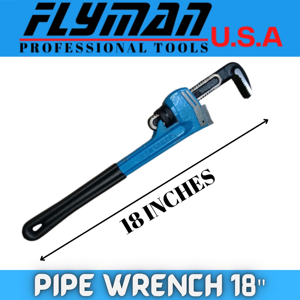 Capulong Street Flyman Pipe Wrench 18" Yabe Tubo Wrench Adjustable ...