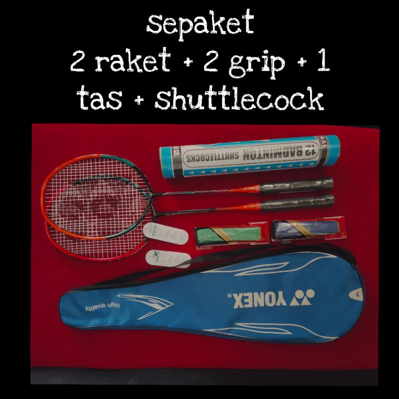 Super Complete Package Of badminton badminton Racket | Shopee Philippines