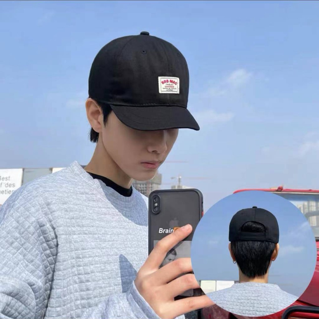BGC Japanese version Short personality“ brim bro ”mac baseball cap sun ...