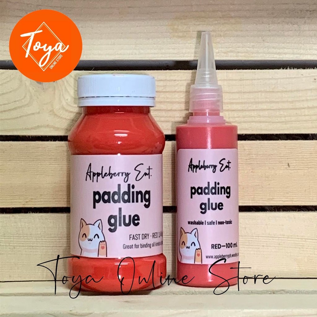 RED Padding Glue ( for DIY Notepad ) | Shopee Philippines