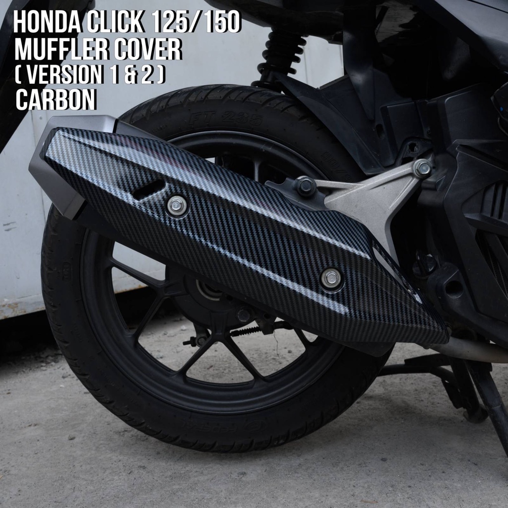 Honda Click Heat Guard 125i/150i V2 Game Charger Muffler Cover For ...