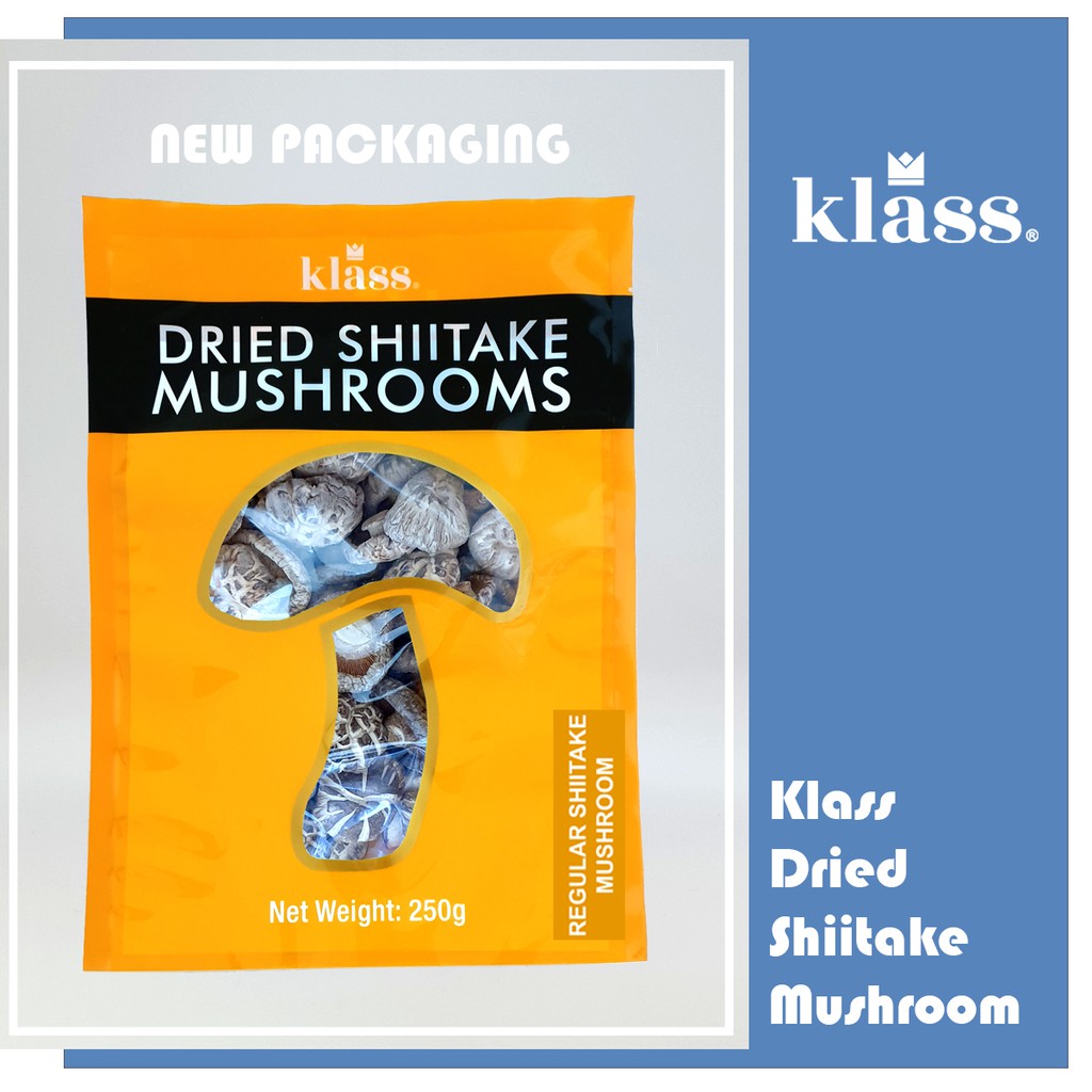 Klass Dried Shitake Mushroom 250G (Shitake, Regular) - Hotel and ...