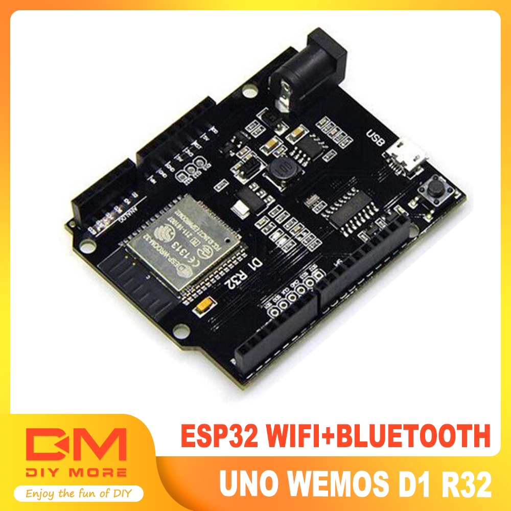 DIYMORE For Arduino Esp32 Wi-Fi Bluetooth Development Module Wemos D1 R32 4Mb Flash Ch340 Board ...