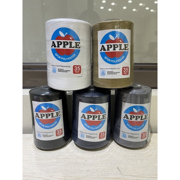 Apple Sewing Thread TKT 35 2500 meters | Shopee Philippines