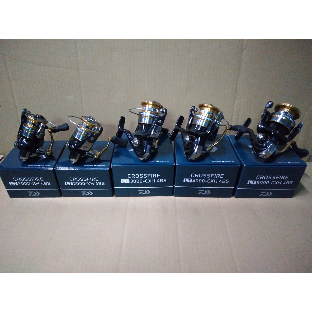 JIGAHOLIC DAIWA CROSSFIRE LT 4BS (budget meal) FISHING REEL | Shopee Philippines
